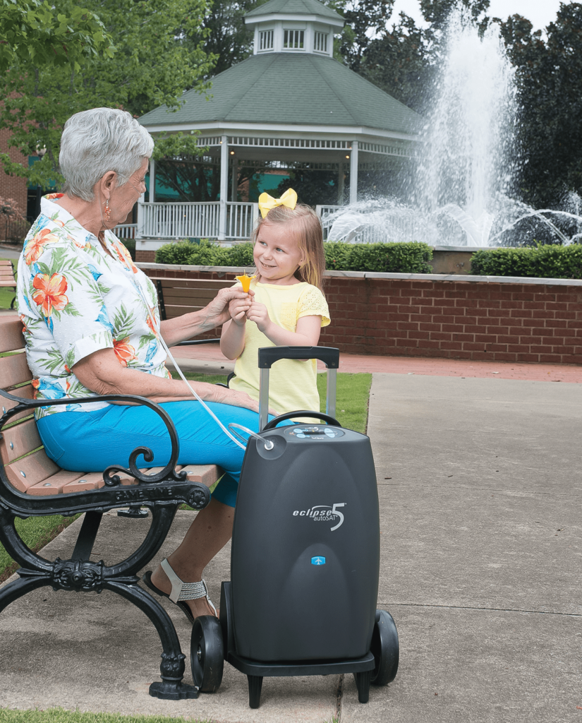 Concentrador de Oxigênio Portátil Eclipse 5 - Caire - Gaslive